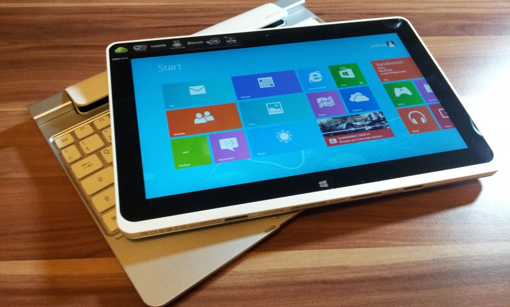 Acer Iconia Tab W510, Tablet Dua Fungsi dengan Windows 8 - Blog DimensiData