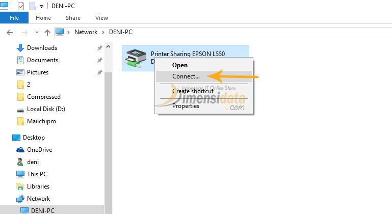 Cara Sharing Printer di Windows 7, 8 dan 10 Melalui Jaringan LAN / Wifi